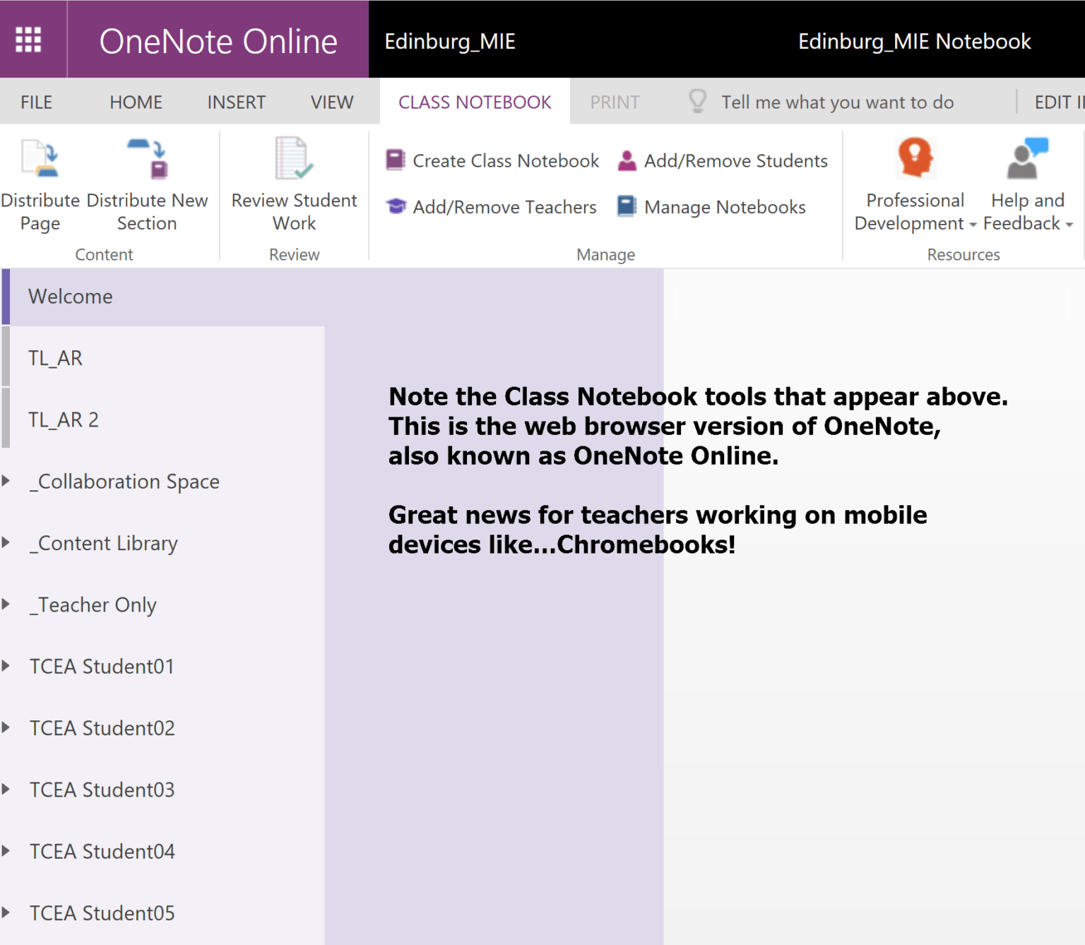 Class Notebook – TCEA TechNotes Blog