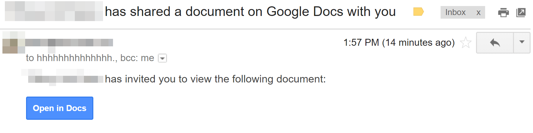 Phishing Attack: Evil Google Email – TCEA TechNotes Blog