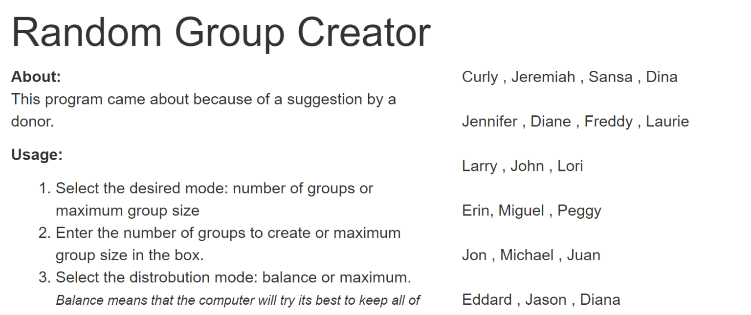 Grouping Tools for the Classroom – TCEA TechNotes Blog