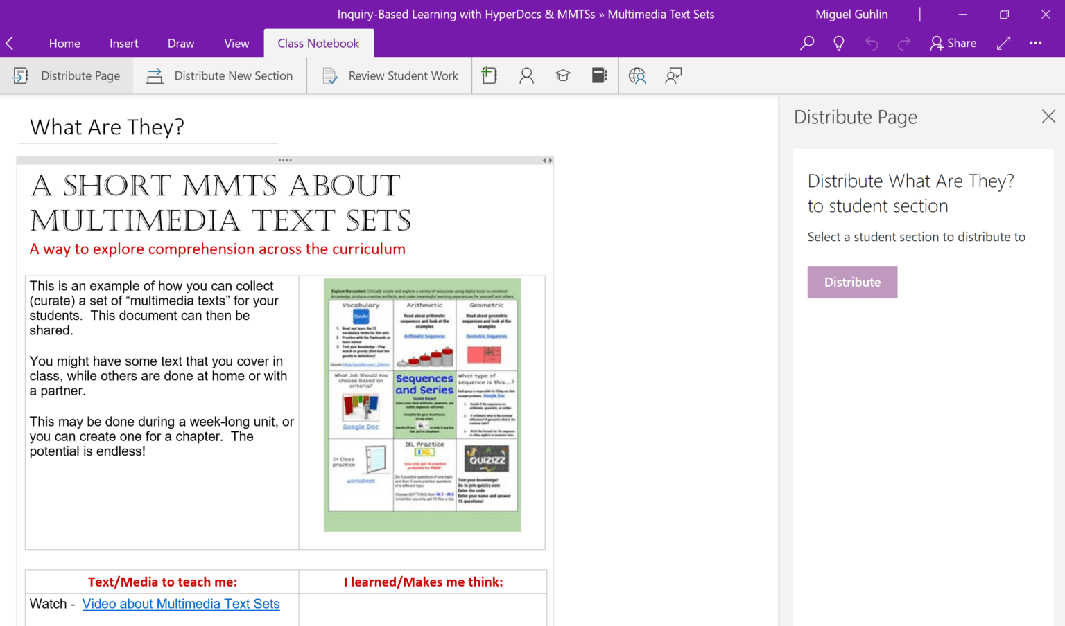 HyperNotes? Use Hyperdocs with MS Office 365 – TCEA TechNotes Blog