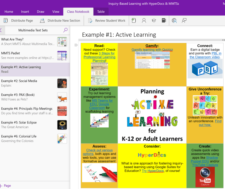 HyperNotes? Use Hyperdocs with MS Office 365 – TCEA TechNotes Blog