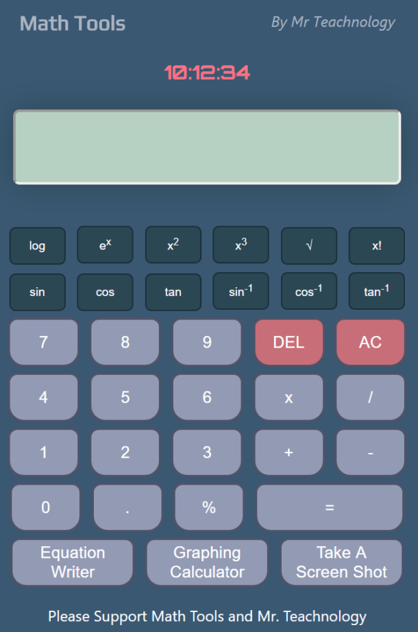 Math Tools for Chrome • TechNotes Blog