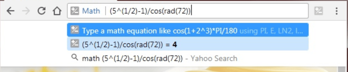 Math Tools for Chrome • TechNotes Blog