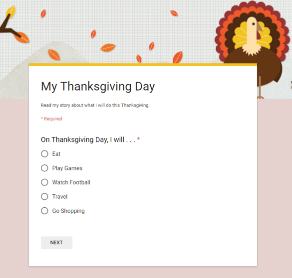 Give Thanks with Google Forms • TechNotes Blog