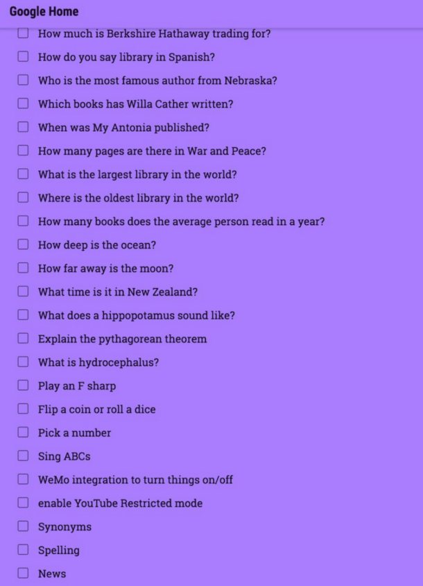 A Homeschooling Parent's Dream: Google Home – TCEA TechNotes Blog