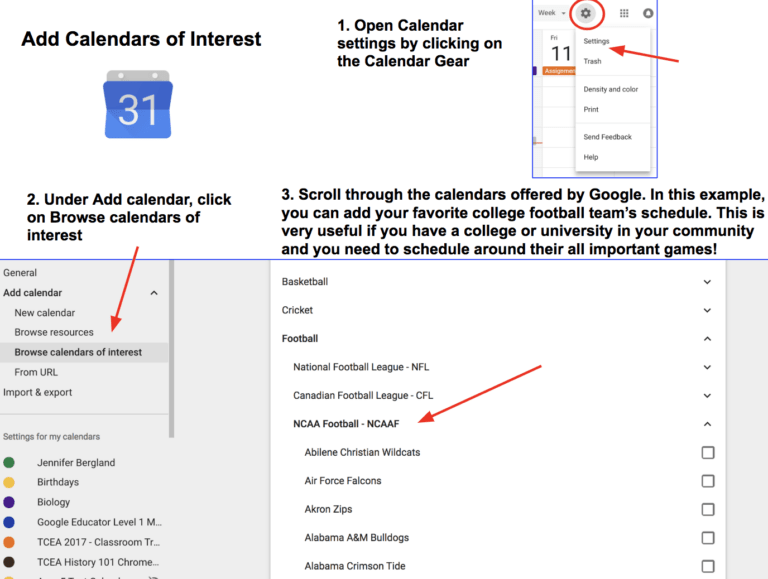 A Teacher's Guide to Google Calendar – TCEA TechNotes Blog