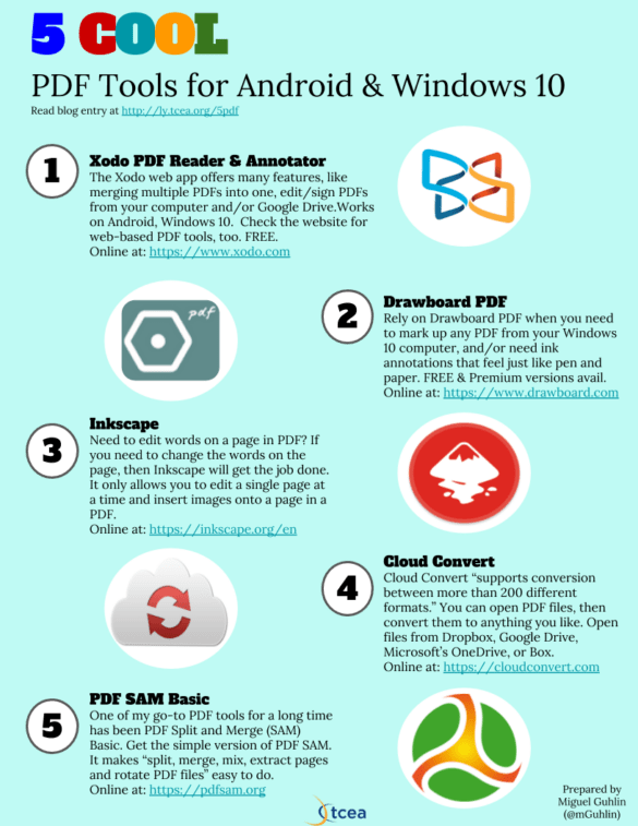 Top Five PDF Annotation Tools on Windows 10 – TCEA TechNotes Blog