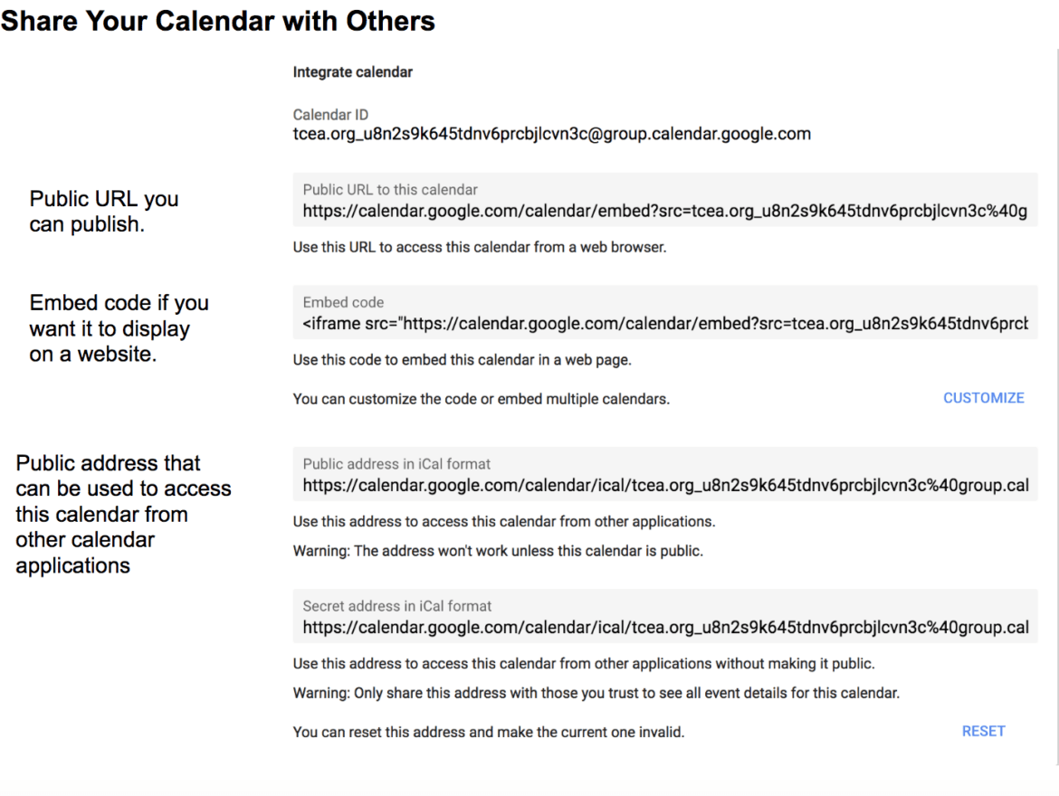 A Teacher's Guide to Google Calendar – TCEA TechNotes Blog