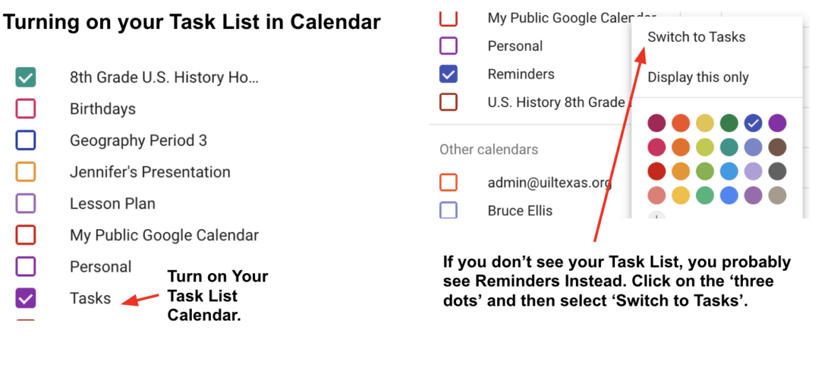 A Teacher's Guide to Google Calendar – TCEA TechNotes Blog