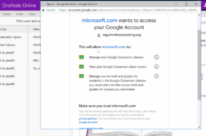 TCEA Responds: OneNote with Google Classroom? • TechNotes Blog