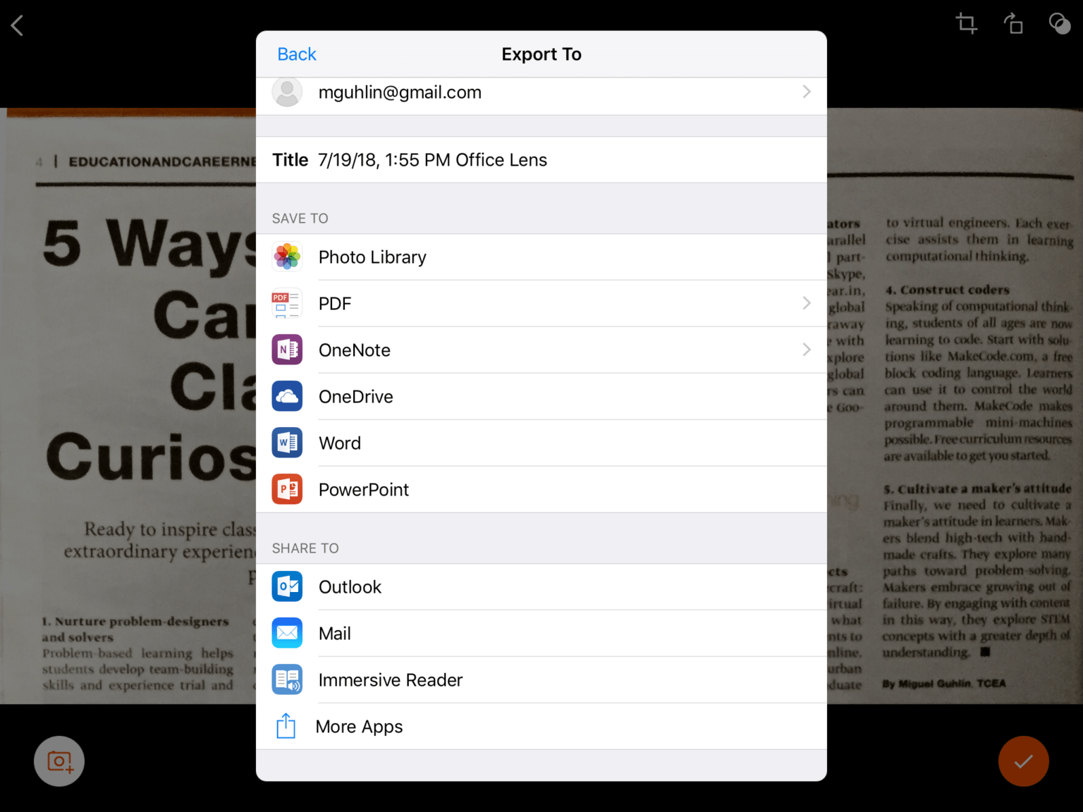 Microsoft iOS Apps on Your iPad – TCEA TechNotes Blog