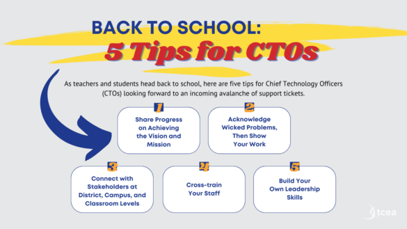 Back to School: Five Tips for CTOs – TCEA TechNotes Blog