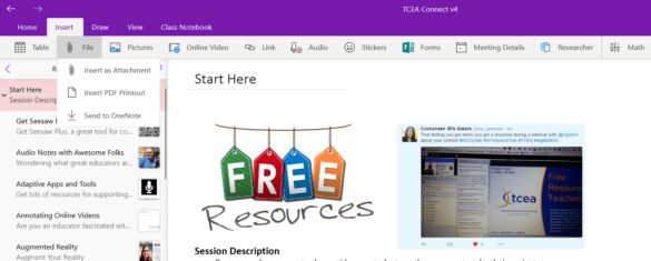 Five OneNote Hacks for Your Classroom – TCEA TechNotes Blog