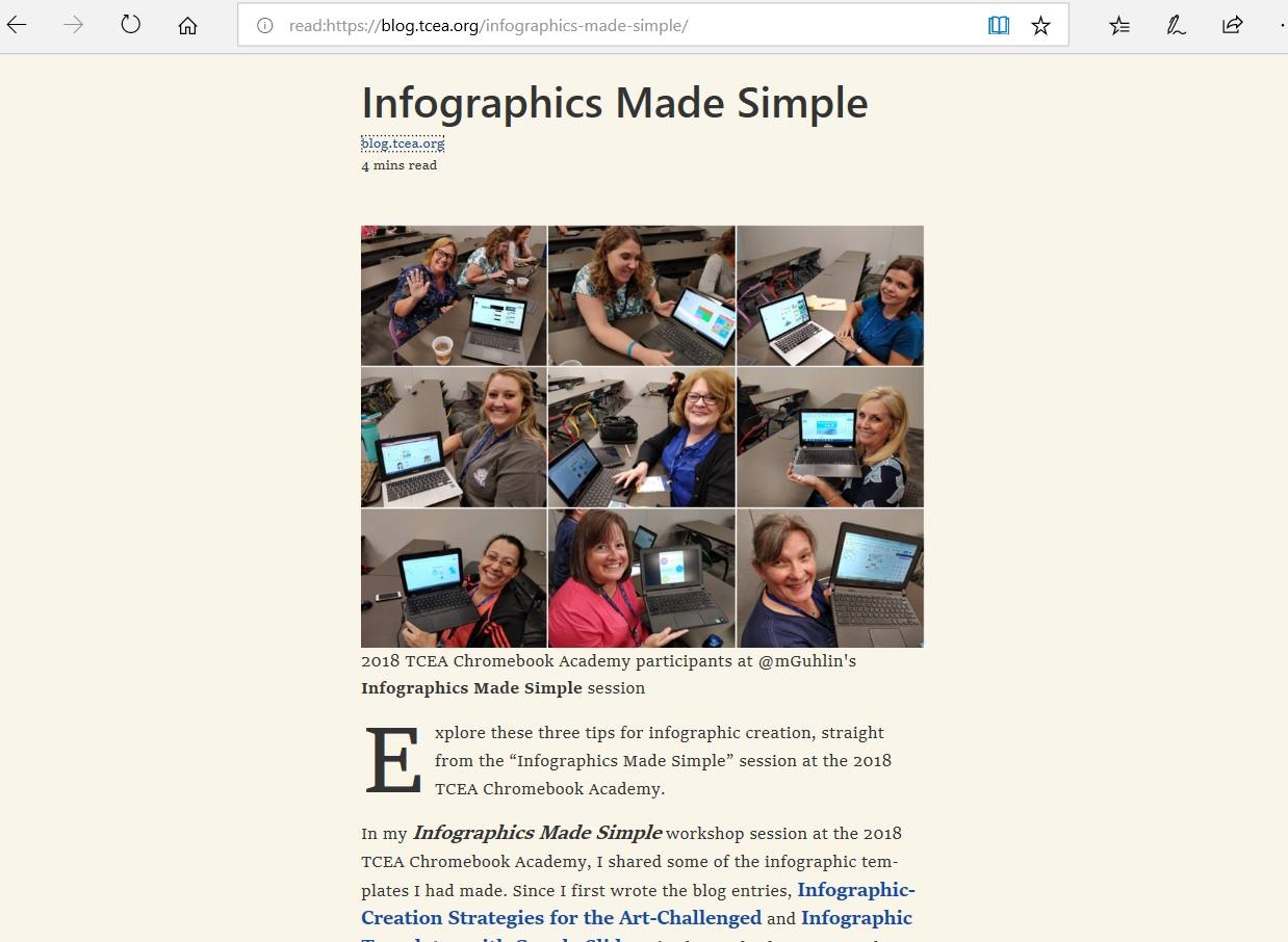 Reading Made Easy in the Chrome Browser – TCEA TechNotes Blog