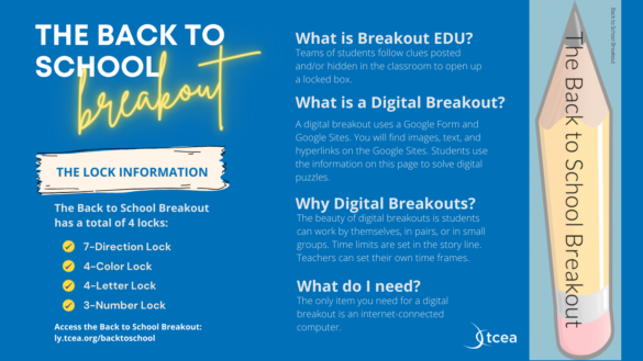Back to School Breakout – TCEA TechNotes Blog