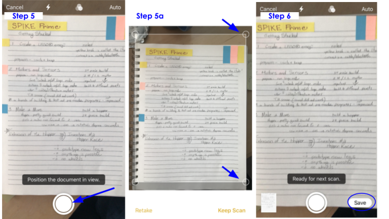 Scan Documents with the iOS Notes App – TCEA TechNotes Blog