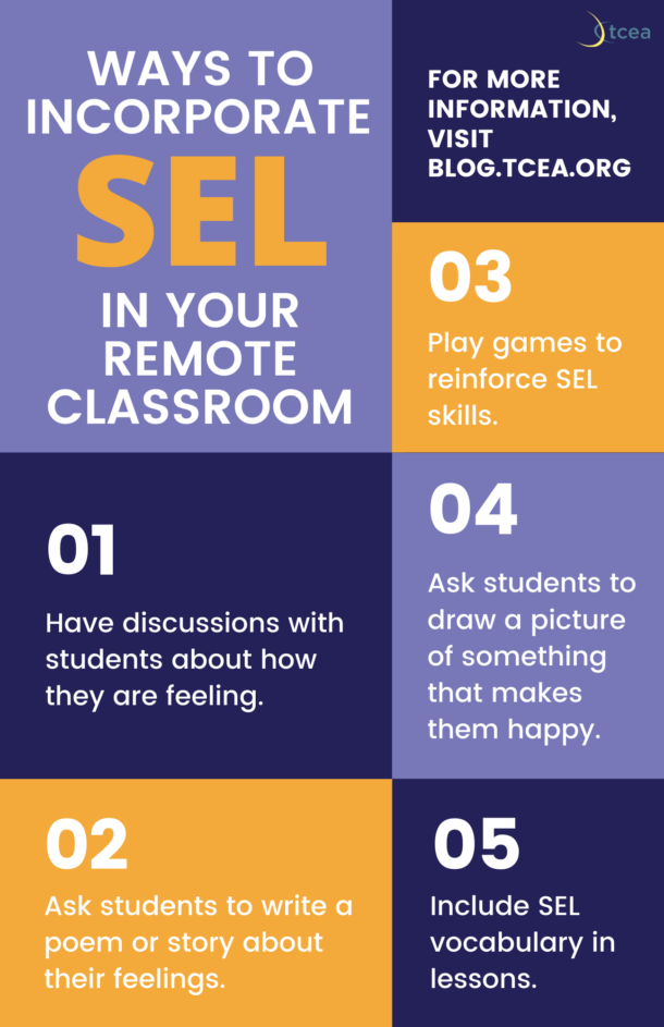 Bring SEL Practices to Your Remote Classroom – TCEA TechNotes Blog Bring SEL Practices to Your Remote Classroom – TCEA TechNotes Blog