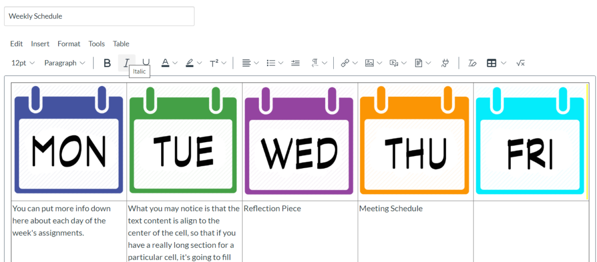 Virtual Learning Tools, Part 2: Button Menus for Canvas or Schoology ...