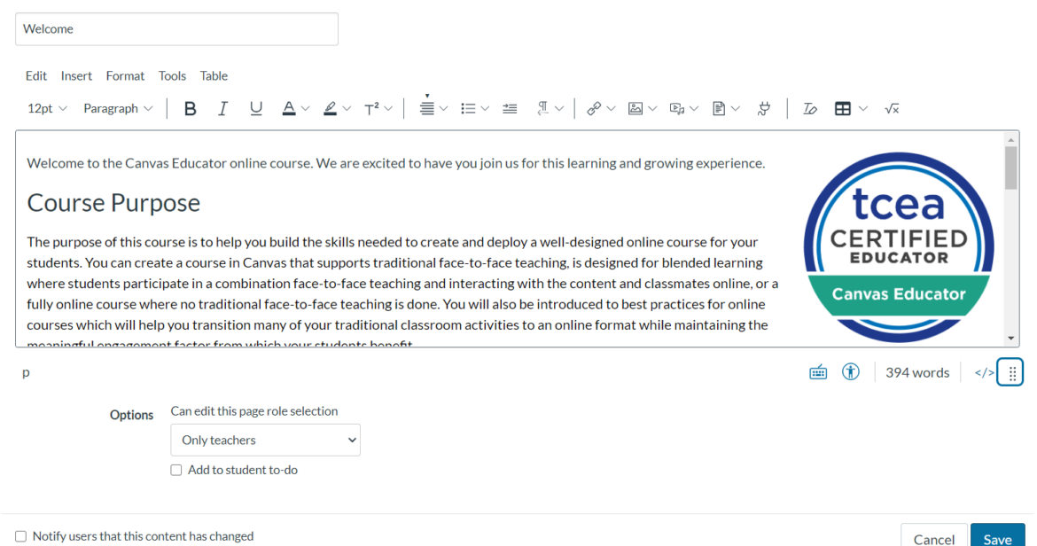 Virtual Learning Tools, Part 2: Button Menus for Canvas or Schoology ...
