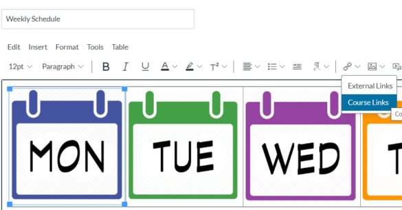 Virtual Learning Tools, Part 2: Button Menus for Canvas or Schoology ...