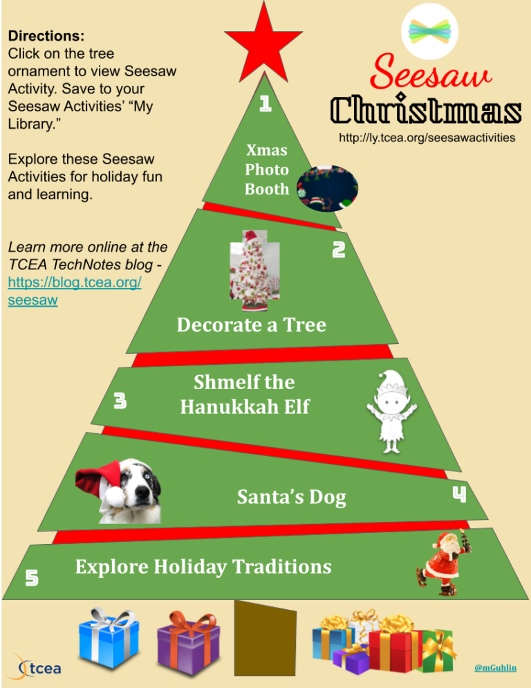 Five Seesaw Holiday Activities Your Students Will Love – TCEA TechNotes ...