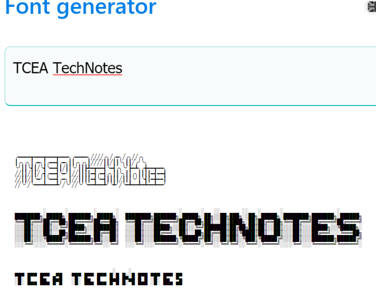 Get Styled: Text Generator Roundup – TCEA TechNotes Blog
