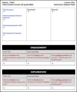 Dynamic Lesson Plan Templates to Save You Time and Energy – TCEA ...