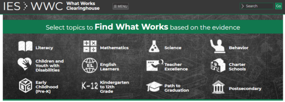 Five Sources of Evidence-Based Research – TCEA TechNotes Blog