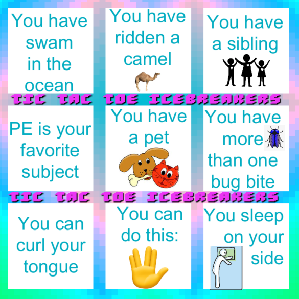 Fun Icebreaker Jamboard Templates for Back to School – TCEA TechNotes Blog