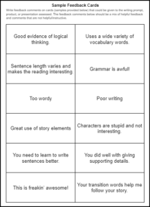 Peer Feedback: An Essential Skill to Teach – TCEA TechNotes Blog