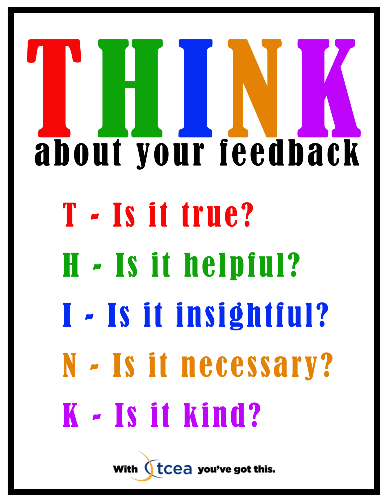 Peer Feedback: An Essential Skill to Teach – TCEA TechNotes Blog