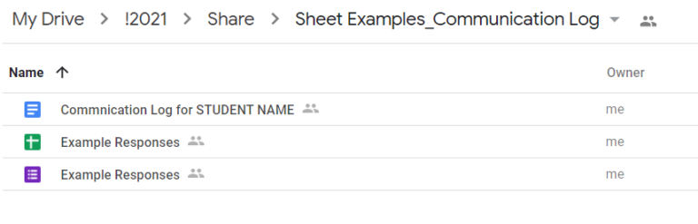 Three Steps to an Easy Communications Log with Google Tools – TCEA ...