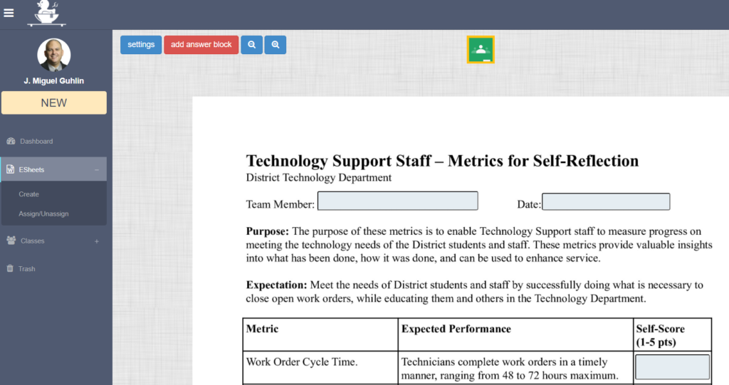 Grading Worksheets: Easy as Duck Soup – TCEA TechNotes Blog