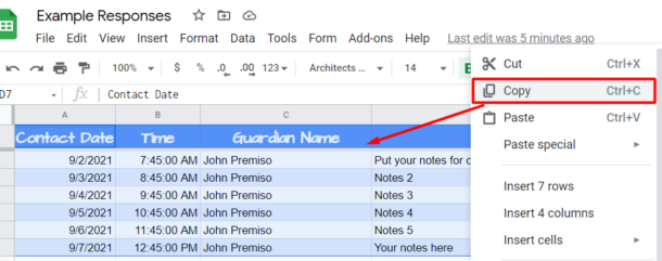 Three Steps to an Easy Communications Log with Google Tools – TCEA ...