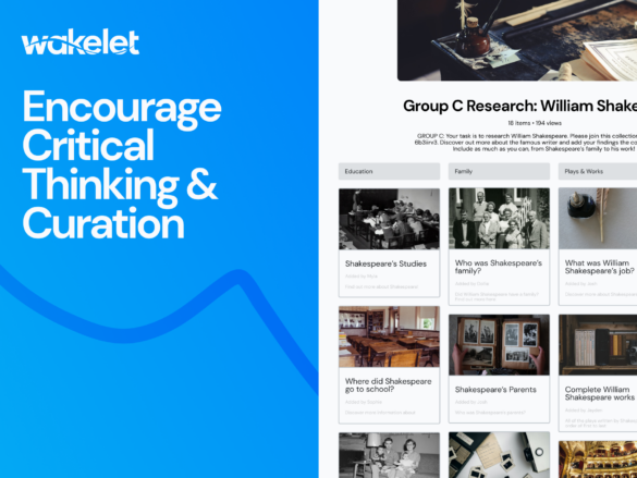 Five Ways to Encourage Critical Thinking with Wakelet – TCEA TechNotes Blog