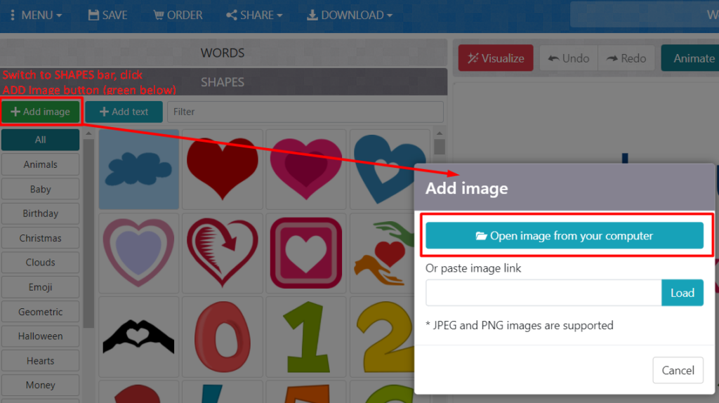 Shape Word Clouds Made Easy – TCEA TechNotes Blog