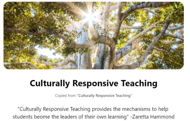 Culturally Responsive Teaching: Teachers as Allies in Growth – TCEA ...