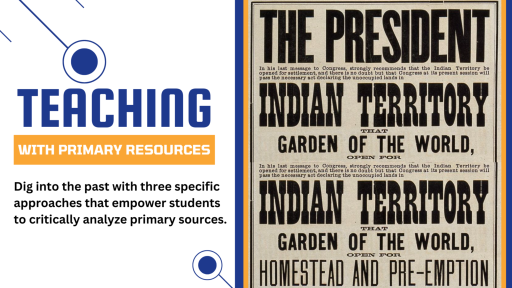 Teaching with Primary Sources – TCEA TechNotes Blog