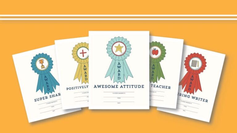 Templates for End of Year Student Awards – TCEA TechNotes Blog