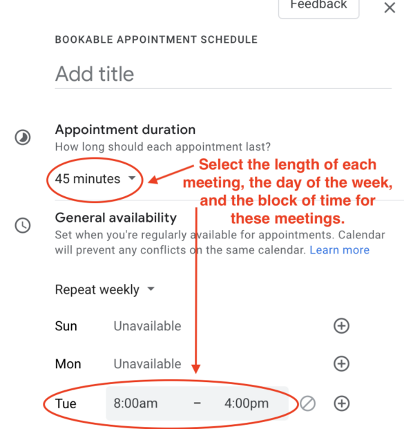Google's Appointment Schedules Provides More Options and Accessibility ...
