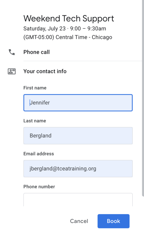 Google's Appointment Schedules Provides More Options and Accessibility ...