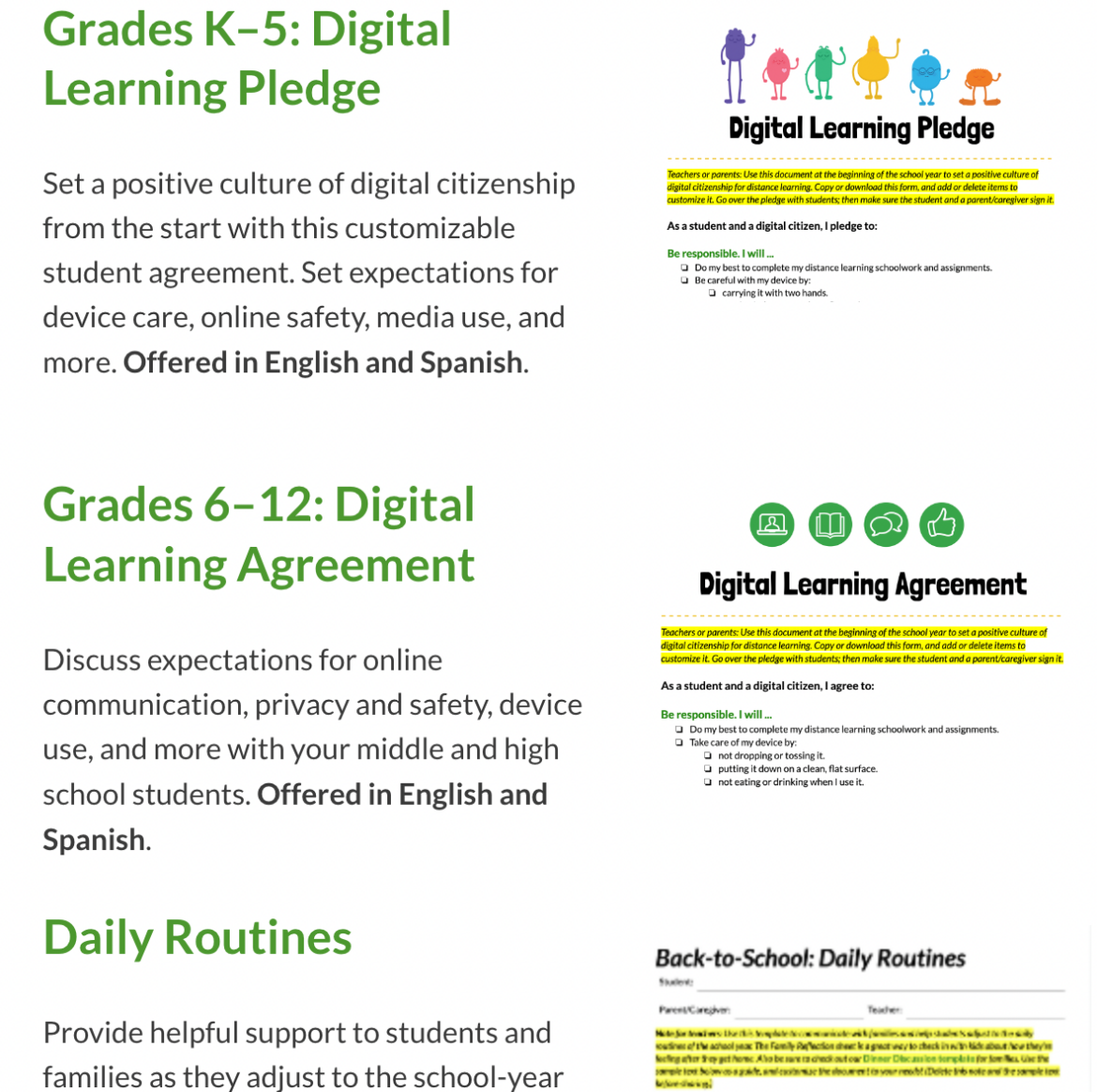 Common Sense Education's Free Resources for Back to School – TCEA ...