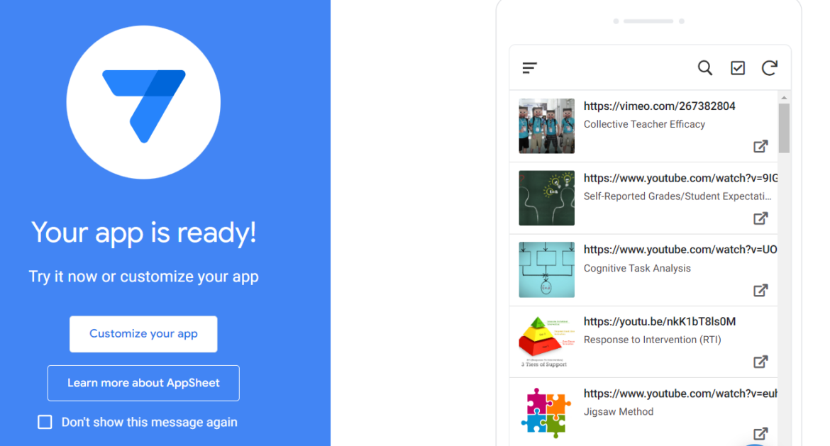 Google AppSheet Makes Building Mobile Apps Easy – TCEA TechNotes Blog