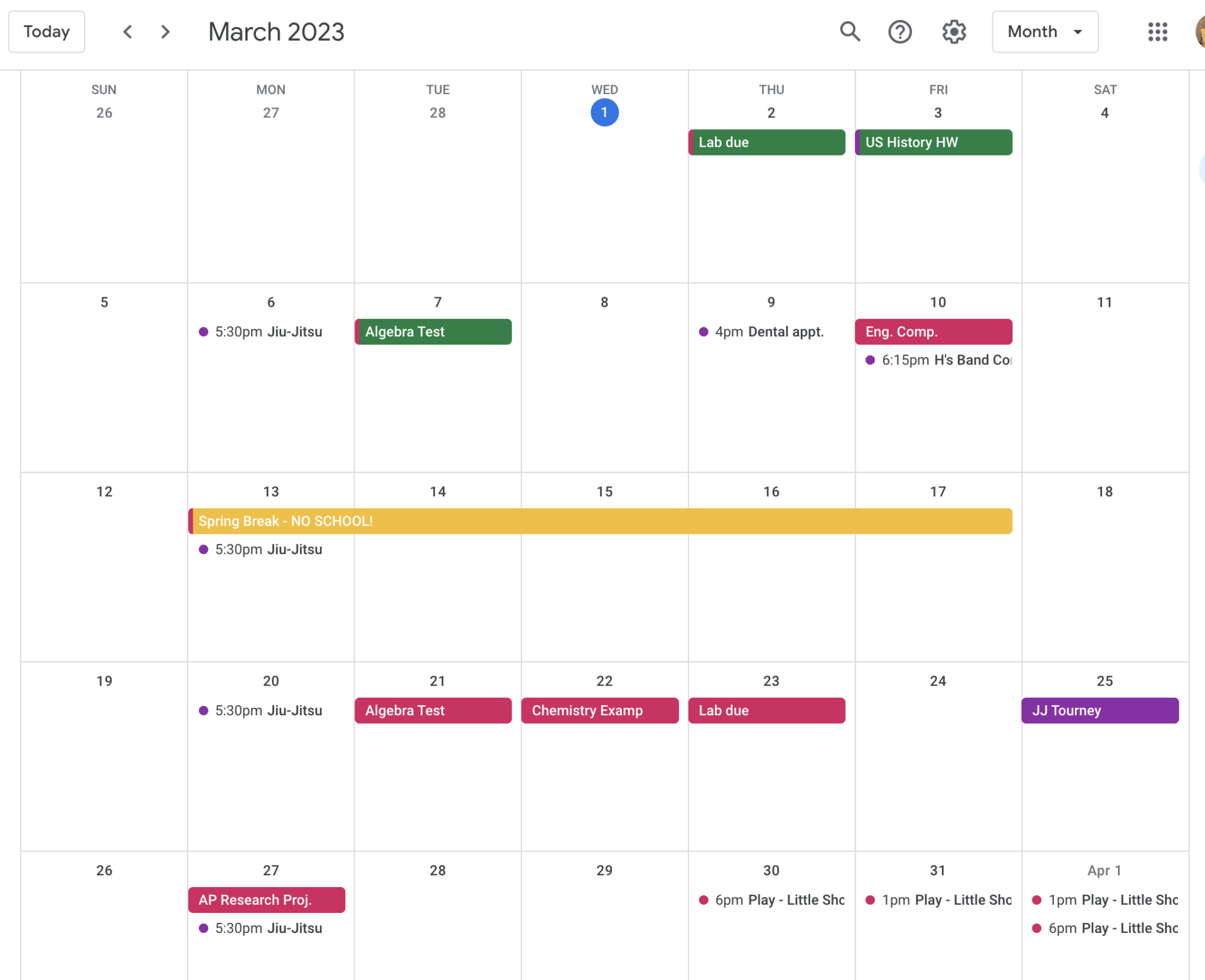 Google Calendar – TCEA TechNotes Blog
