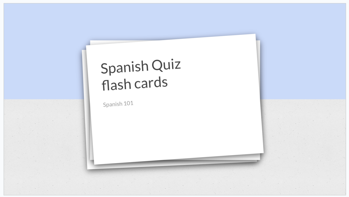 Quick and Easy Tools for Making Flashcards – TCEA TechNotes Blog