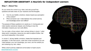 Micro-Reflections: Crafting Reflections in the Moment – TCEA TechNotes Blog