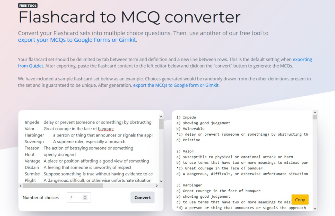 How to Easily Convert Quizzes Between Platforms – TCEA TechNotes Blog