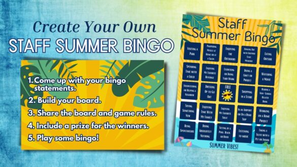Icebreaker Games for Staff: Summer Staff Bingo – TCEA TechNotes Blog