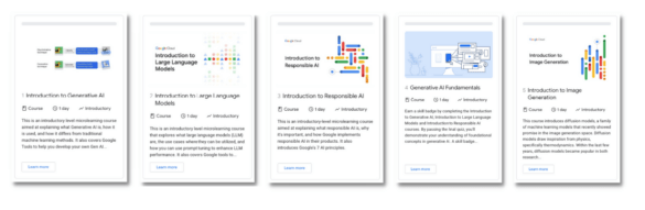 10 Free Generative AI Courses Offered by Google – TCEA TechNotes Blog