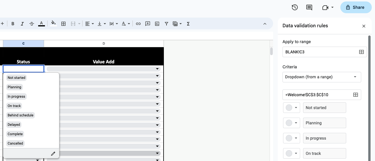 Stay Organized and Track Tasks with Google Sheets – TCEA TechNotes Blog